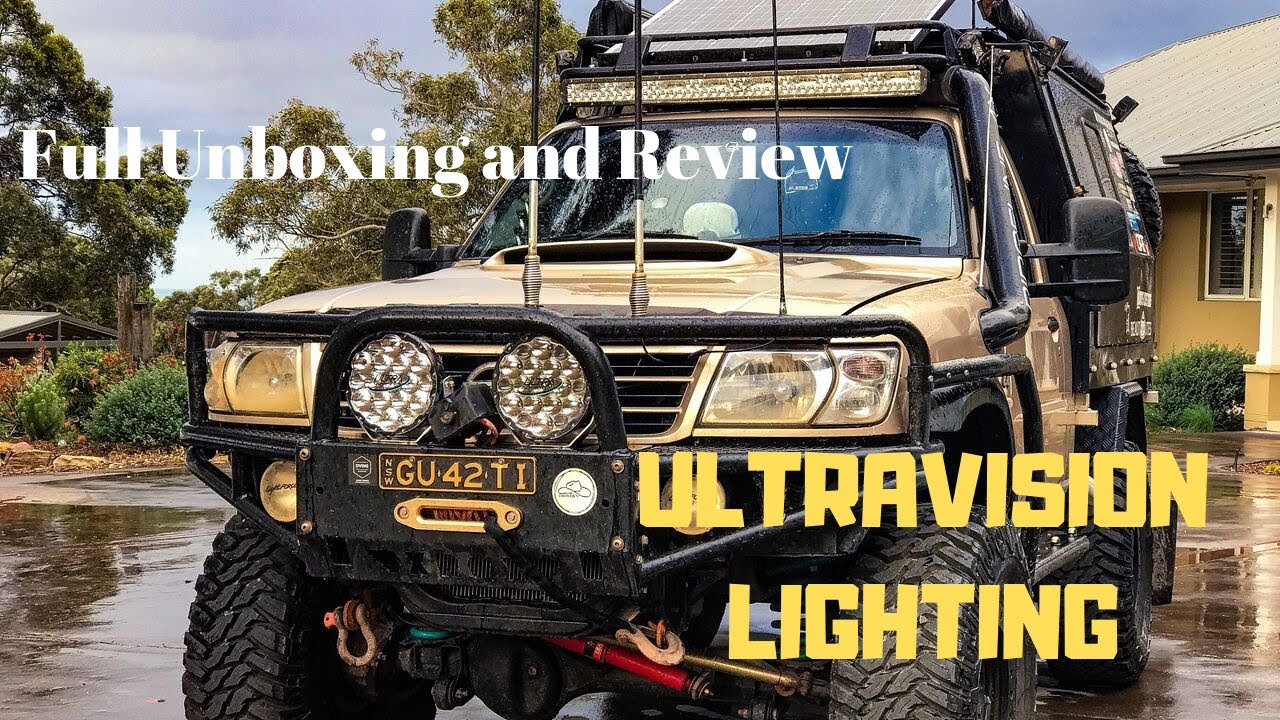 Ultravision Lighting: Unboxing of Nitro 180 Maxx and Lightbar! - YouTube