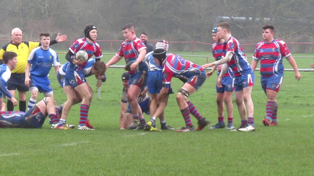 Bryncoch v Tondu RFC Under 16's - YouTube
