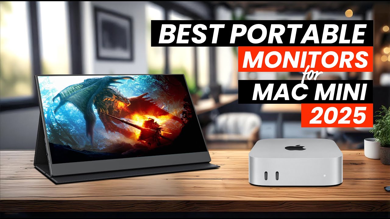 Best Budget Portable Monitor for Mac Mini M4 - YouTube