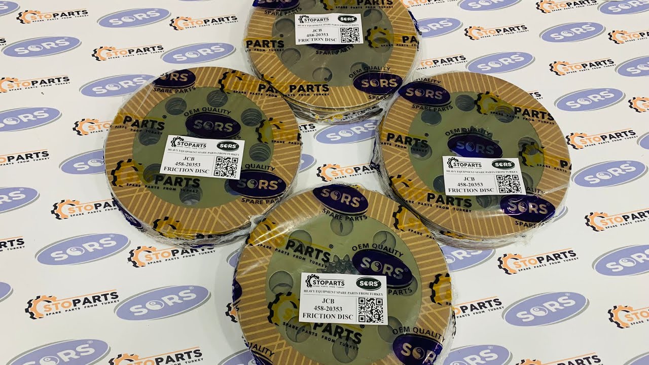 JCB 3CX & 4CX 458-20353 ; 458/20353 Brake discs friction aftermarket ...
