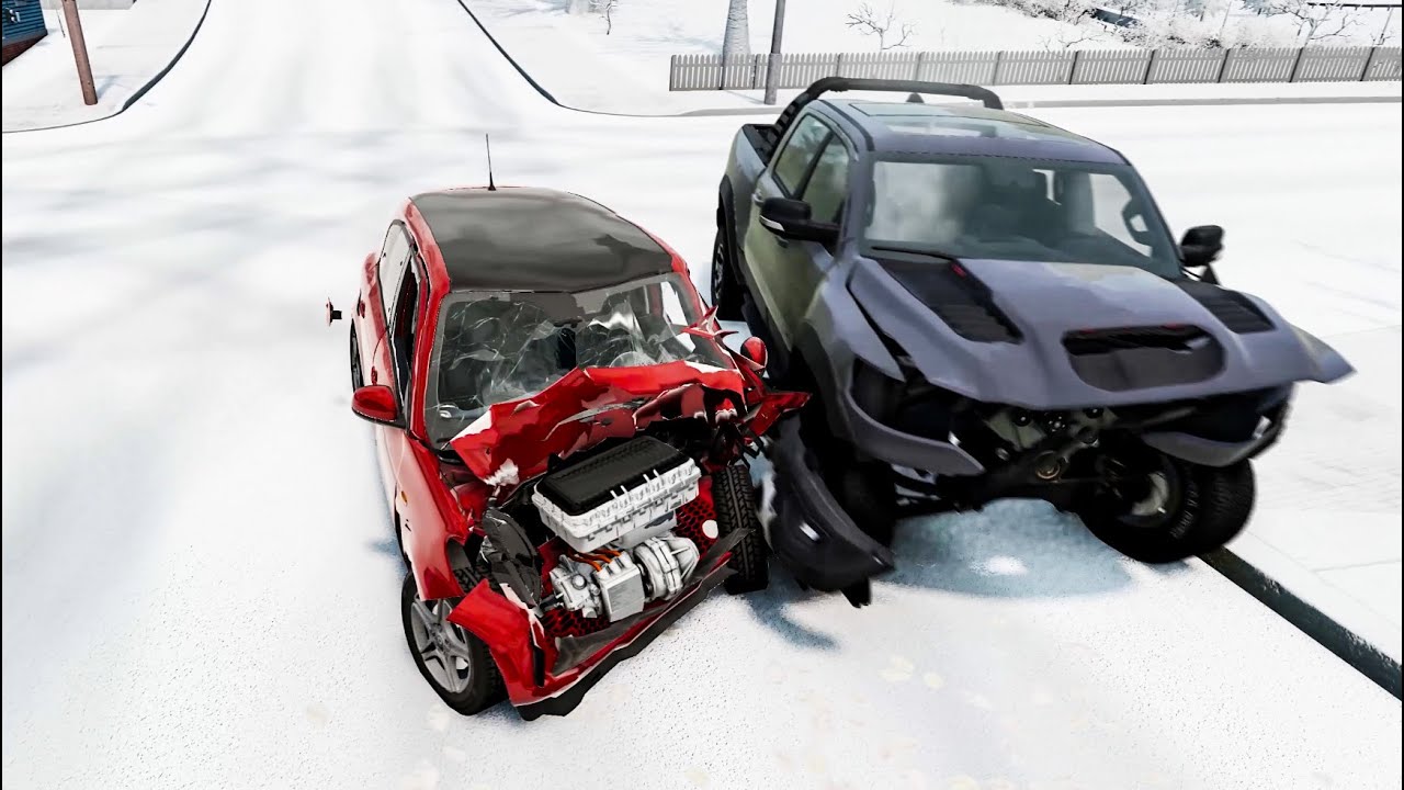 Big vs Small Cars - BeamNG.Drive - YouTube