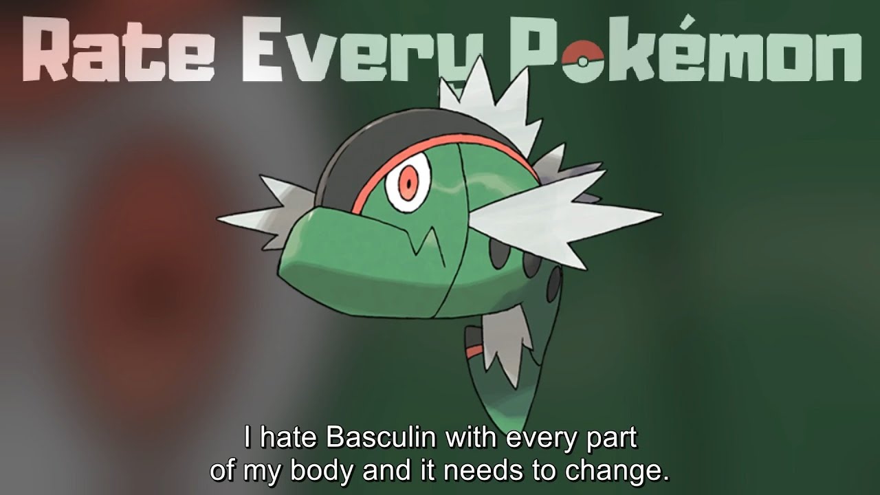 Rate Every Pokémon #550: Basculin - YouTube