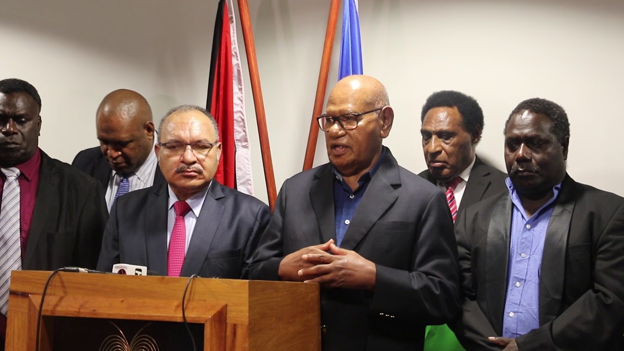 Bougainville President Dr John Momis thanks O'Neill - YouTube