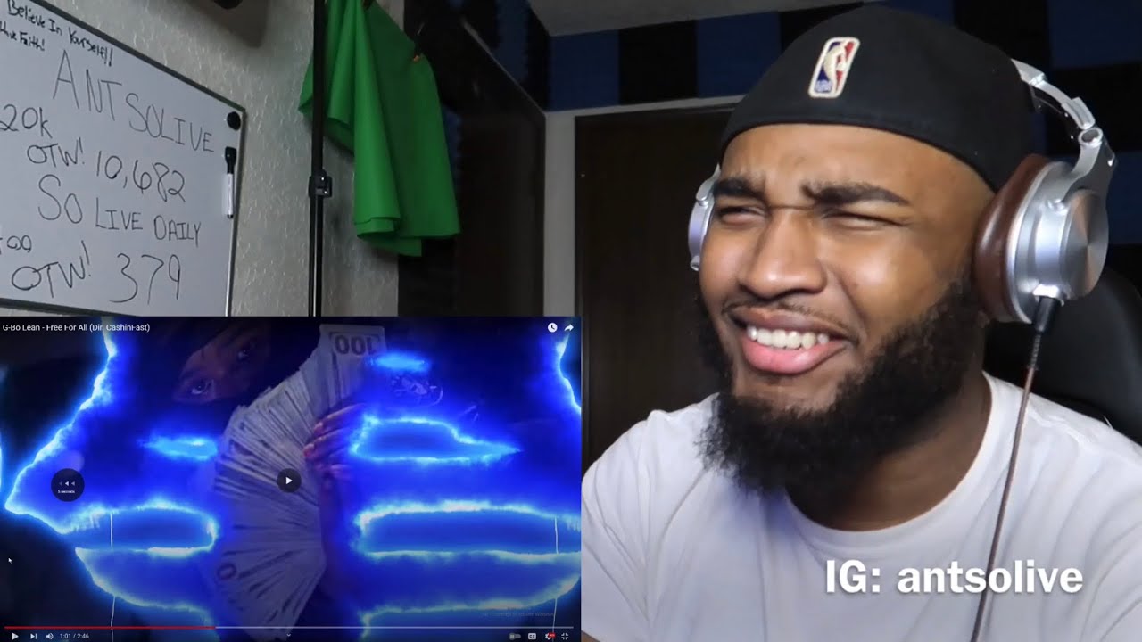 G-Bo Lean - Free For All REACTION (Dir. CashinFast) - YouTube