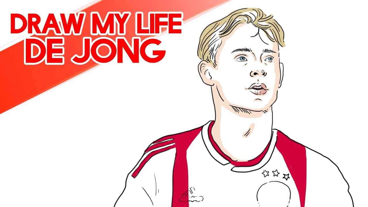 FRENKIE DE JONG | Draw My Life - YouTube