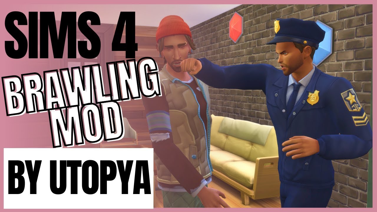 Sims 4 Brawling Mod By Utopya - YouTube