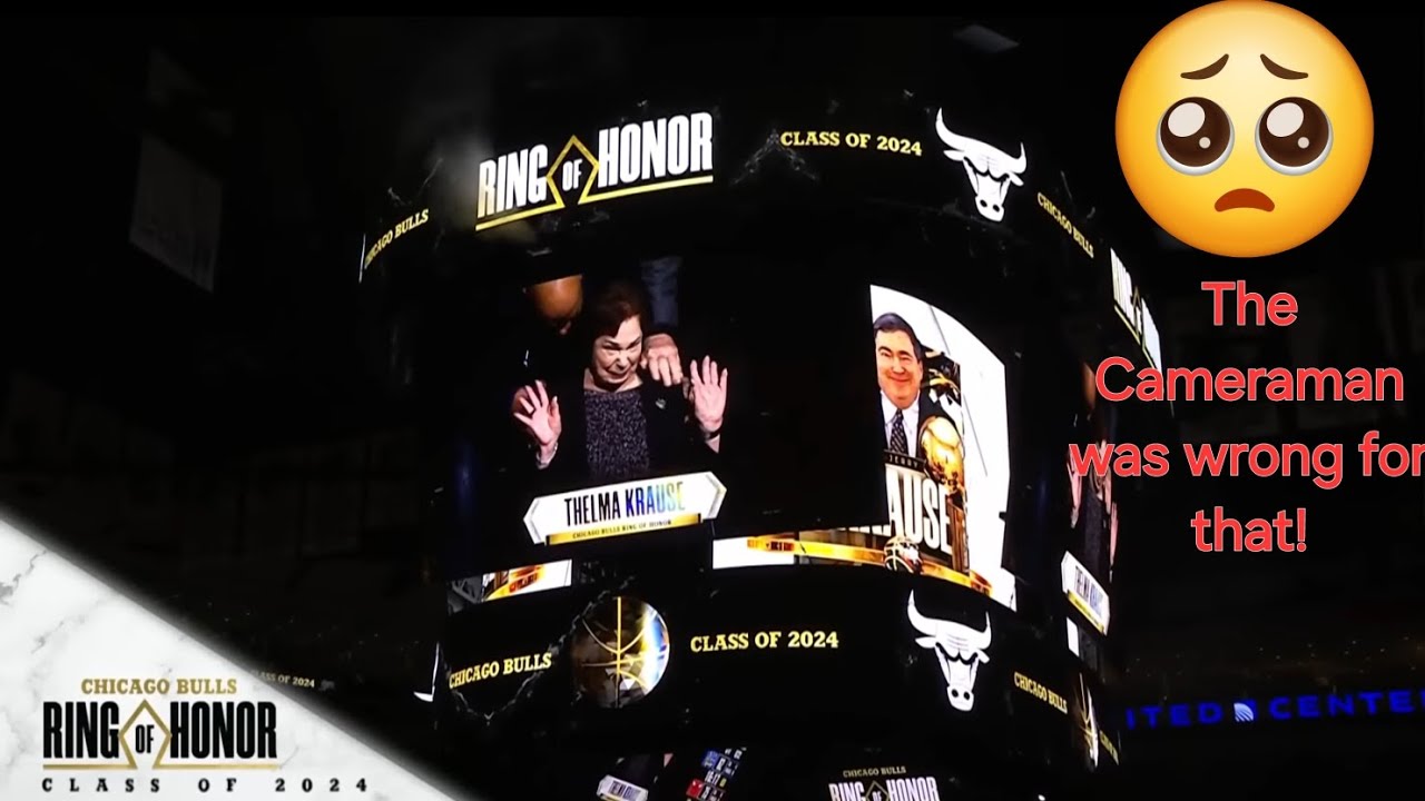 Chicago Bulls Ring of Honor Drama! Jerry Krause gets Booed even dead ...