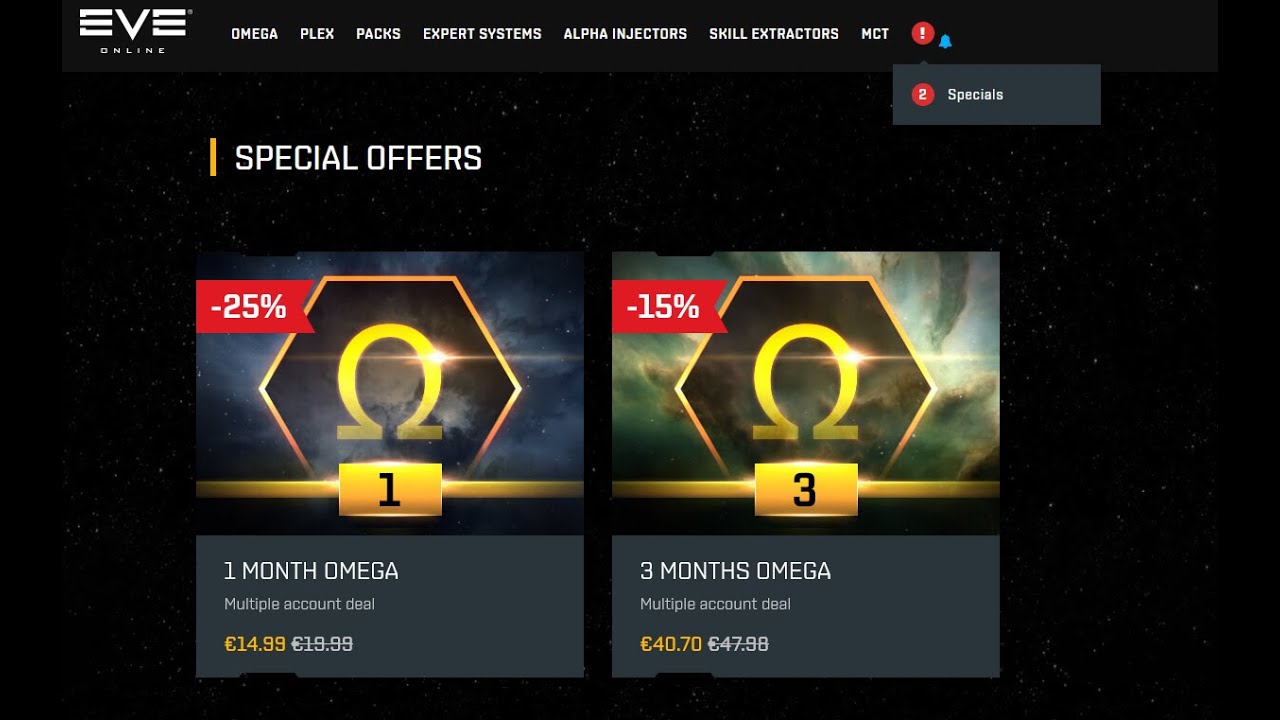 How to Set Up Multi Account Discount for Omega - EVE Online - YouTube