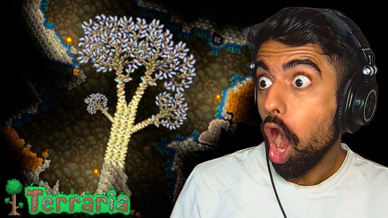 Finding The DIAMOND TREE! | Terraria - Part 9 - YouTube
