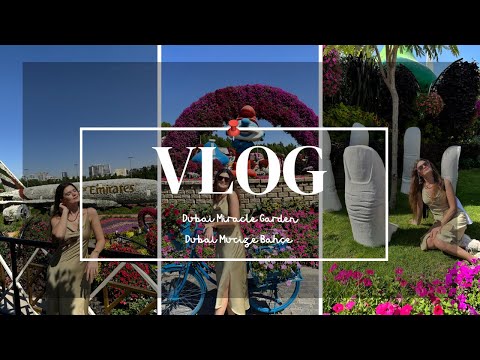 Dubai Miracle Garden |Mucize Bahçesi| #dubai #travel #traveling #travelvlog #viral #mydubai #keşfet