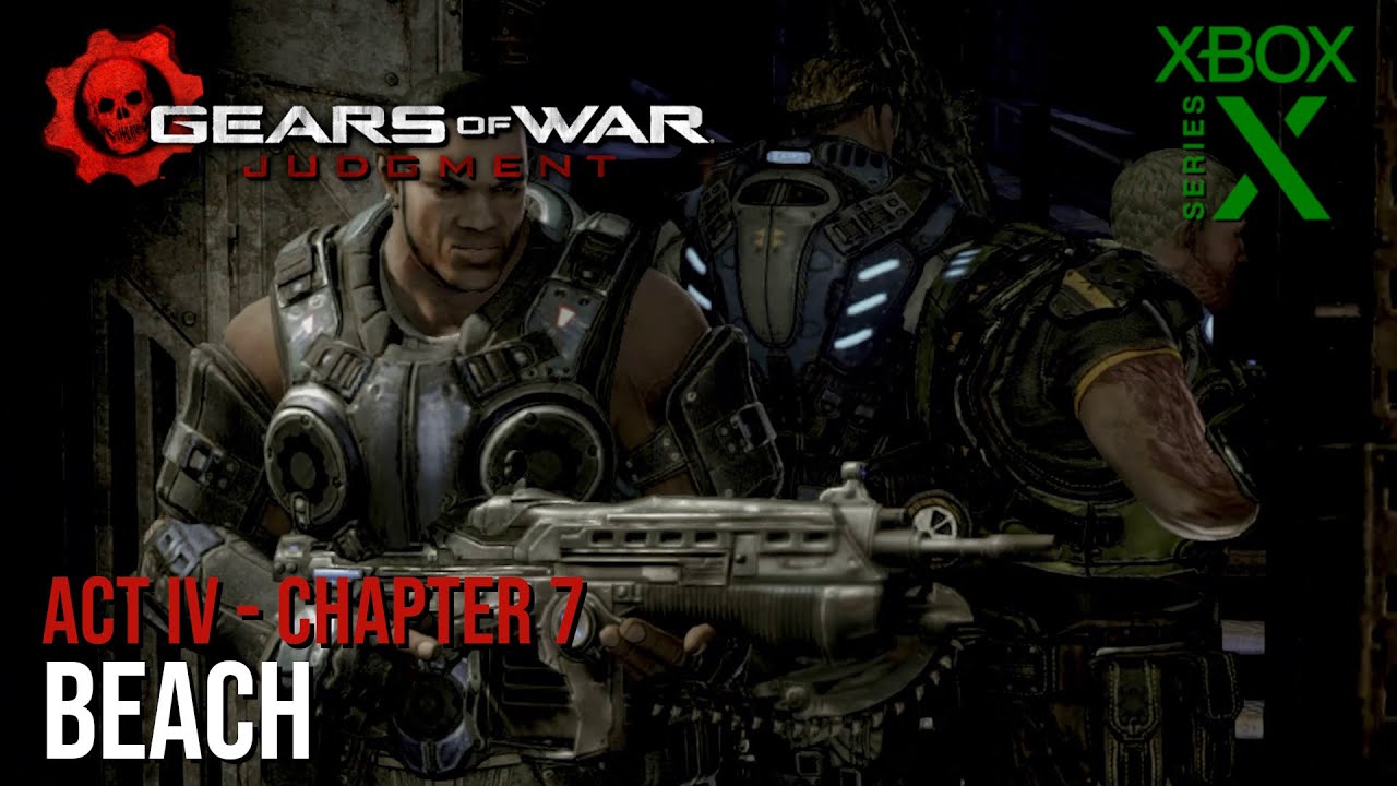 Gears of War: Judgment - Act 4 - Chapter 7: Beach - YouTube