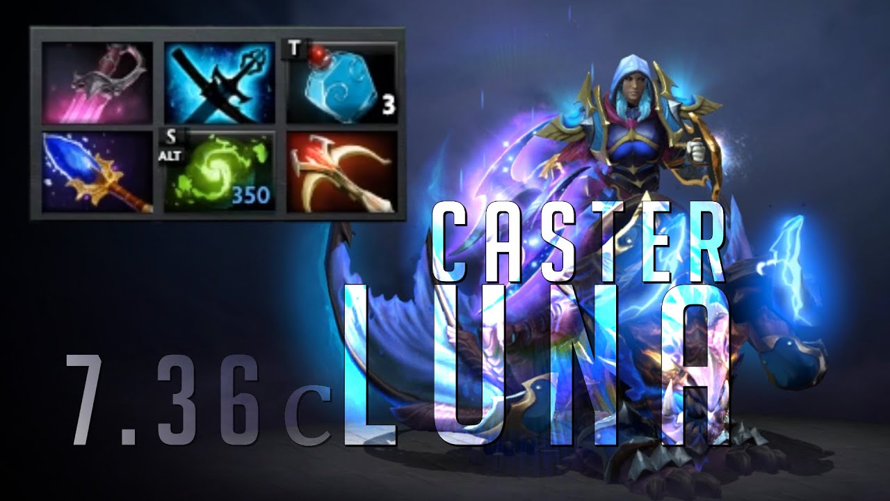 [Dota 2] Luna is a caster - YouTube