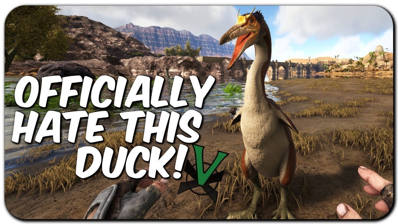 death by duck (ark survival evolved episode 1) - YouTube