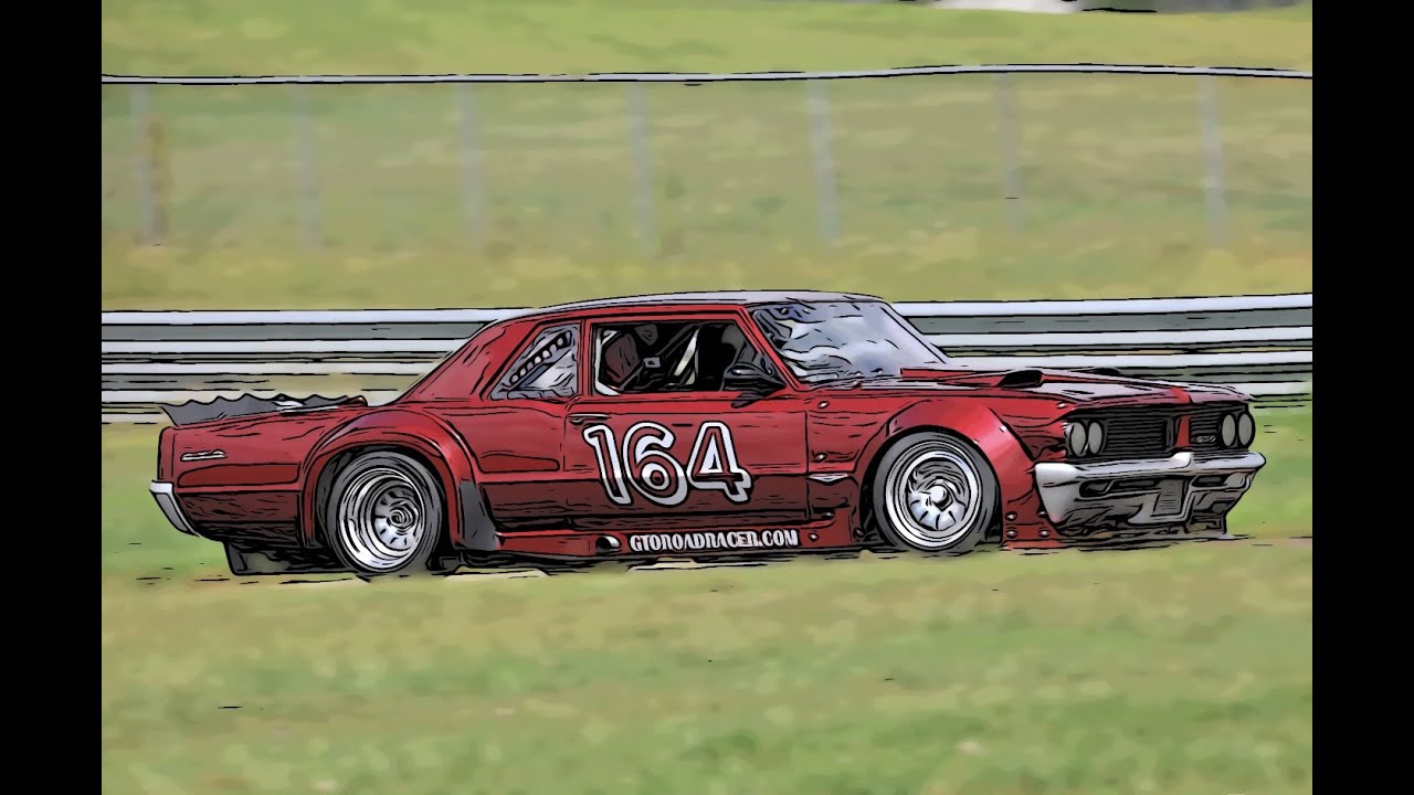 1964 GTO Road Race car at NJMP LIGHTNING circuit MOEHPDE July 2022 ...
