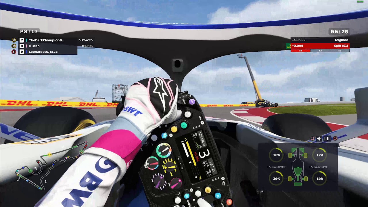 F1 2019 - F1 Pc Racing - Round 19 USA - Gara - YouTube