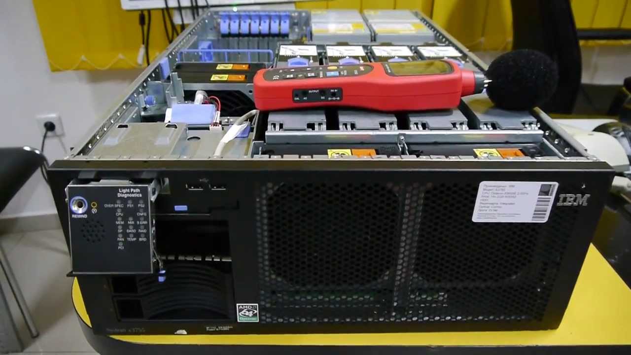 IBM System x3755 (4U, 4CPU AMD Opteron Server) Inside - YouTube