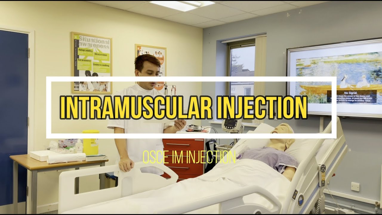 Intramuscular Injection in OSCE - YouTube