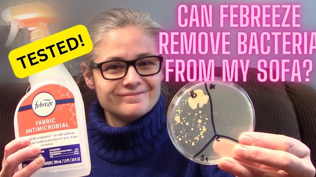 I Tested FEBREEZE FABRIC ANTIMICROBIAL Spray: Did it Remove Bacteria ...