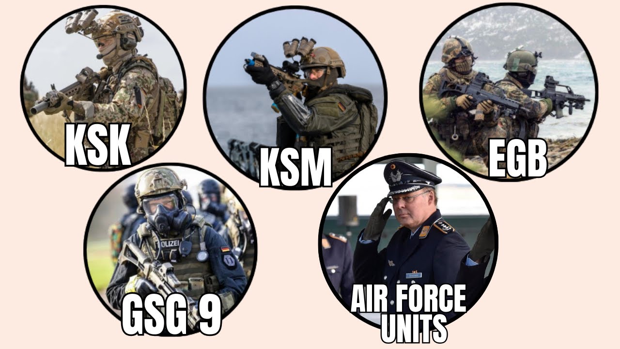 Every Elite Unit Of German Special Forces Explained In 11 Minutes ...
