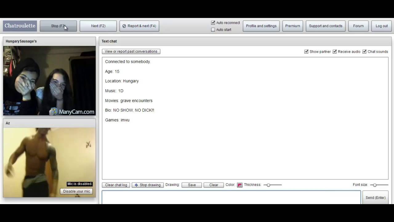 Zyzz Chatroulette 10 Youtube