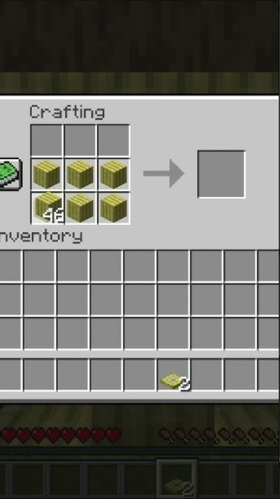 How to Craft a Bamboo Trapdoor in Minecraft 1.20. - YouTube