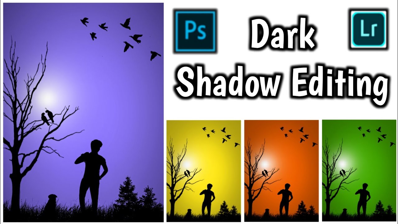Dark shadow photo Editing Tutorial 2022 in PSCC || Dark photo editing ...