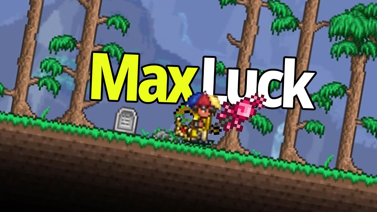 Terraria ที่ผมเล่นmod max luck(ดวงดี)ep1 - YouTube