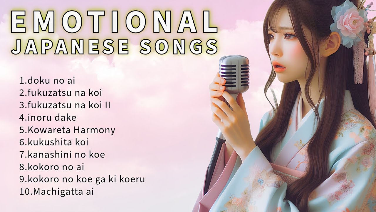 Japanese love song with 10 tracks with lyrics about beautiful love ...