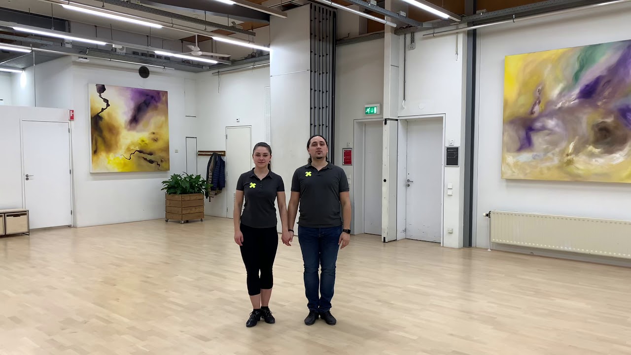 Tango five step combination - YouTube