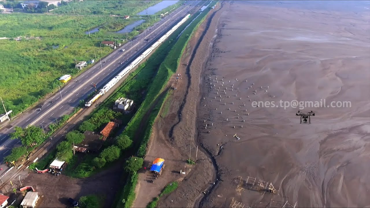 LUMPUR LAPINDO SIDOARJO - AERIAL - YouTube