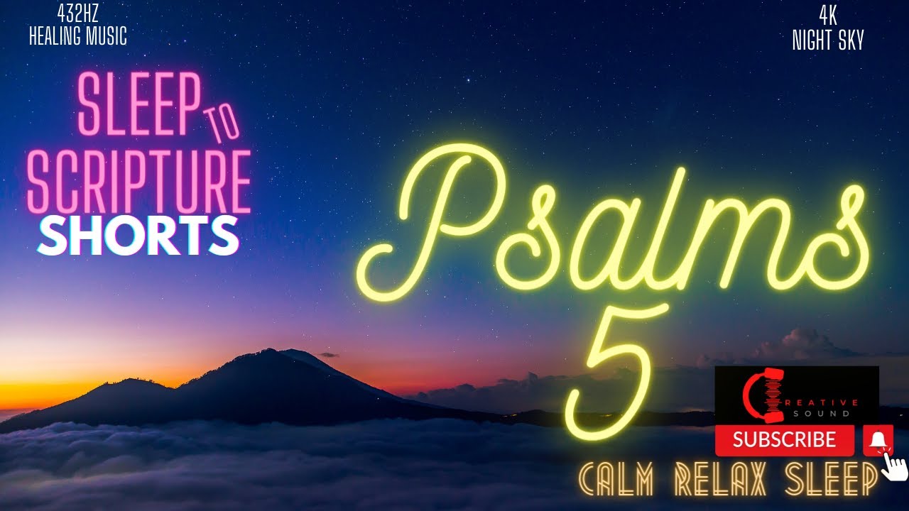 Sleep to Scripture Shorts (Psalms 5) - YouTube