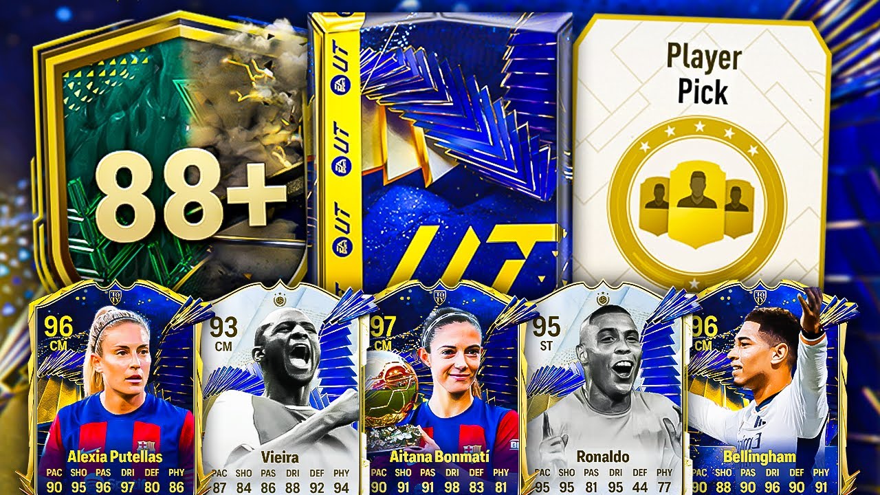 700K TOTY PACKS & 88+ ICON PICKS! 😳 FC 24 Ultimate Team - YouTube