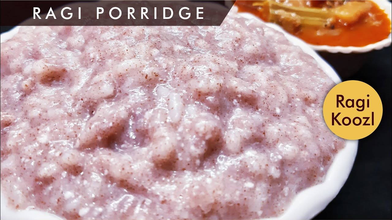 Healthy Kelvaragu Koozhl | How to make Ragi Koozhl | Ragi Porridge ...