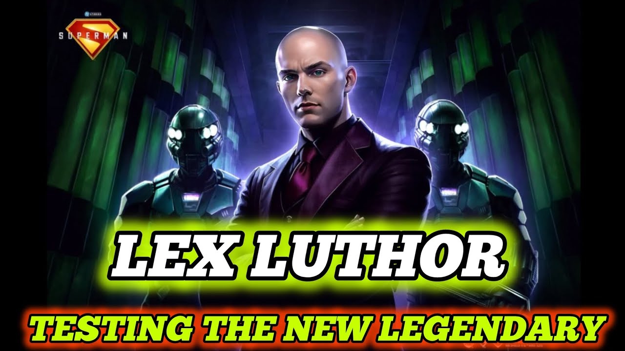 TESTING LEX LUTHOR | NEW LEGENDARY HERO | TWIN BLADE | INJUSTICE 2 ...