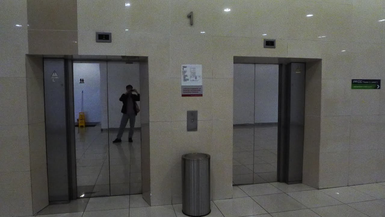 Schindler 300P lift at Puchong Financial Corporate Center (PFCC) Tower ...