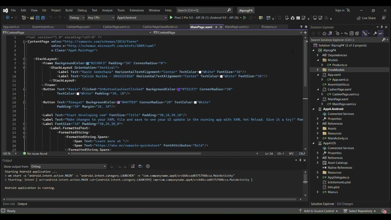 Praktikum Algoritma & Pemrograman 4 - YouTube