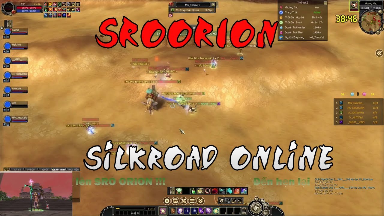 SRO ORION MAP 90 CHUẨN NGUYÊN BẢN . KHÔNG MÀU MÈ. - YouTube
