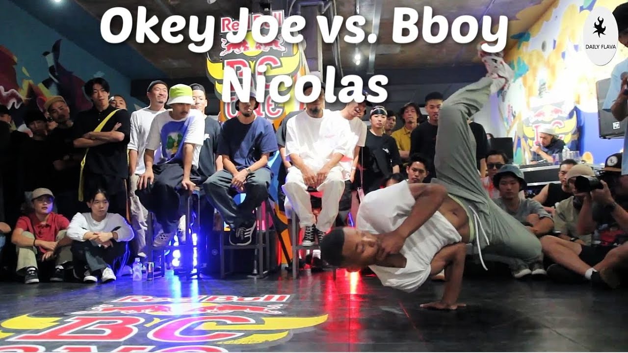 Okey Joe vs. Bboy Nicolas (Flooriorz). Red Bull BC One 2023 (Kansai ...