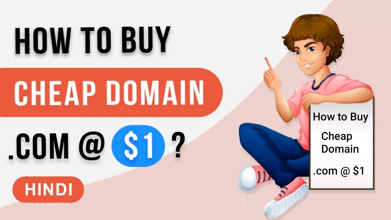 Buy Cheap Domain Name | Buy .com Domain at Cheap Price | Hindi 2025 ...