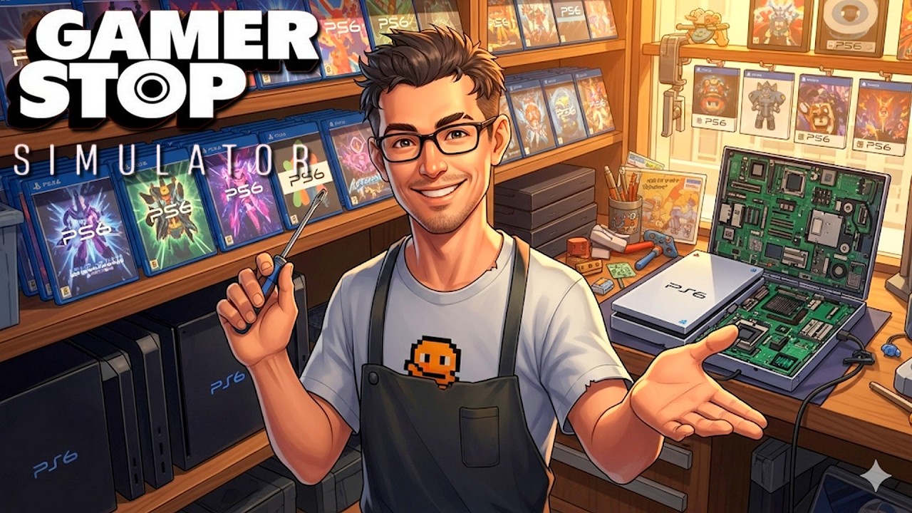 Gamer Stop Simulator : Prologue ON RÉPARE DES DS6 DANS MA BOUTIQUE ...