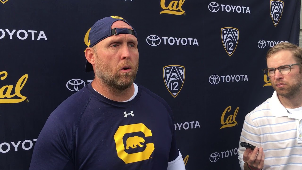 BTTV: Cal Special Teams Coordinator Charlie Ragle 8-15-17 - YouTube