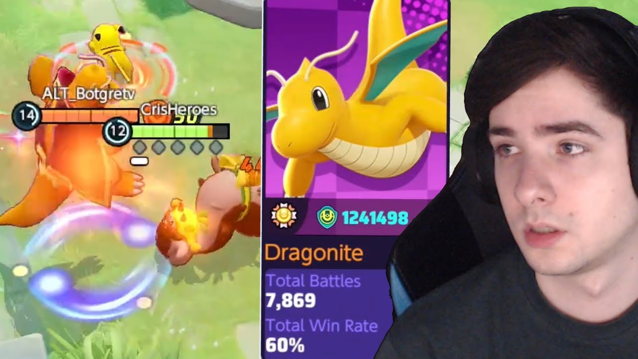 Top DRAGONITE Player on the Enemy Team | Pokemon Unite - YouTube
