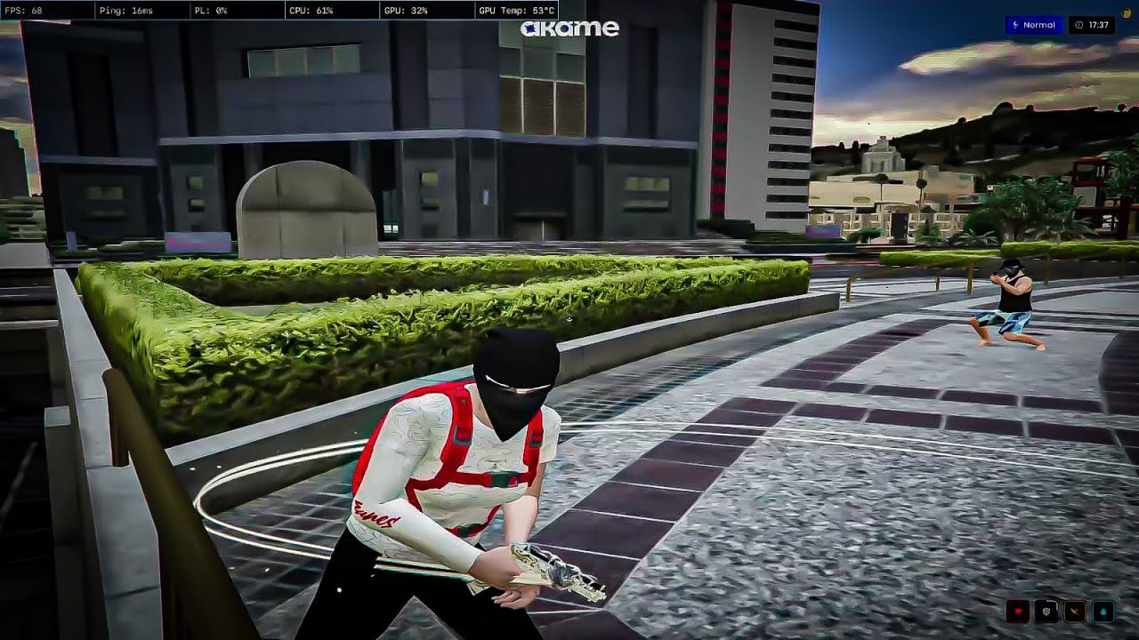 FIVEM Highlights Dourado #1 (100% AKAME) - YouTube