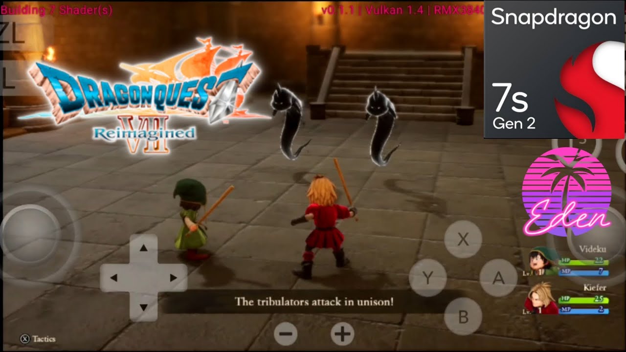 Dragon Quest VII Reimagined - Eden v0.1.1 - Snapdragon 7s Gen 2 Realme ...