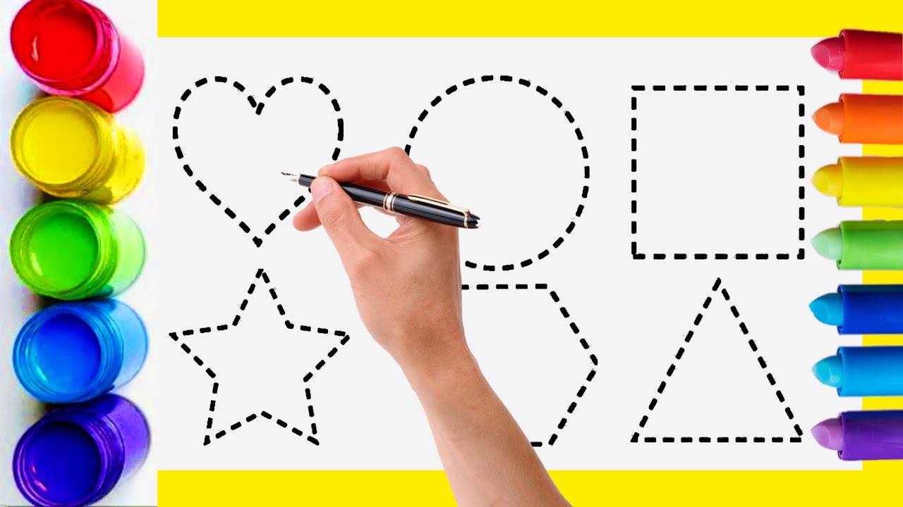 Shapes for babies, learning shapes, shapes for toddlers, colors for ...