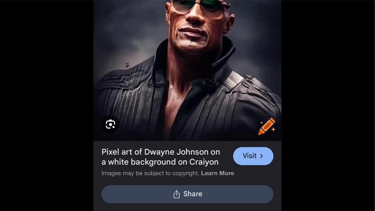 Minecraft pixel art Dwayne rock Johnson - YouTube