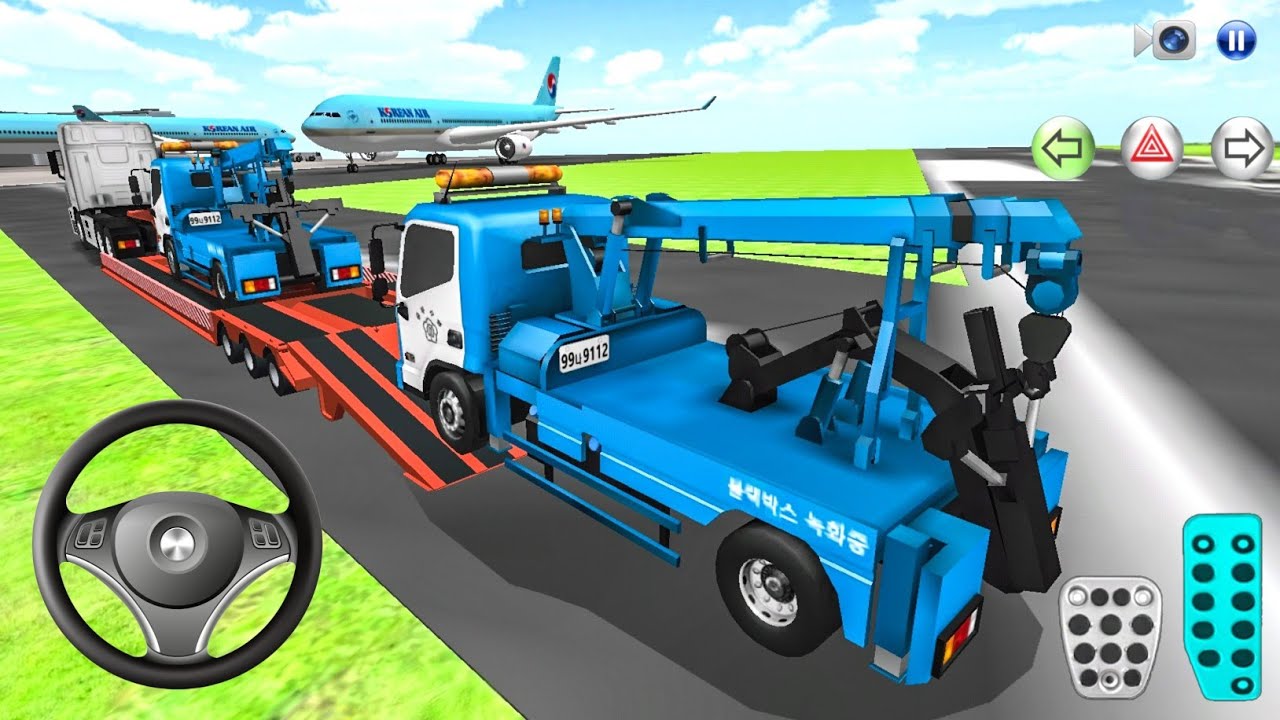 New Trailer Truck Transport Tow Truck - 3D Driving Class Simulation ...