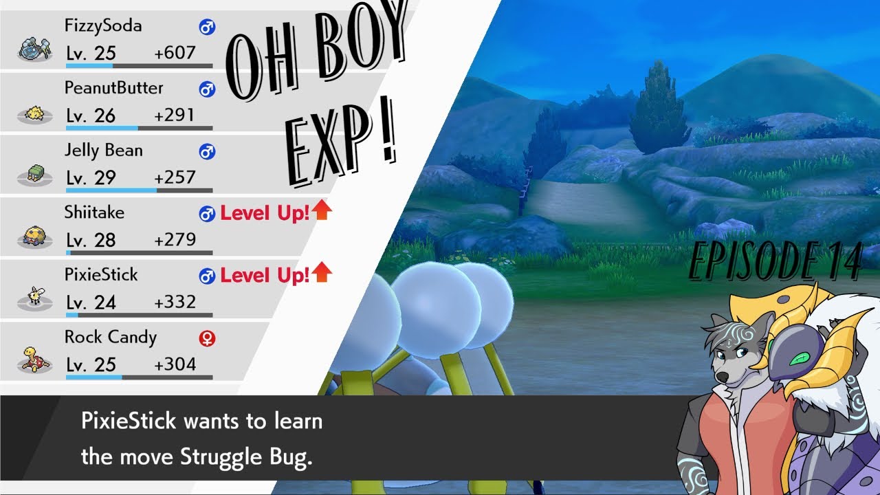 Pokemon Sword Bug Type Only Run Episode 14 - Quest for Experience 2 ...