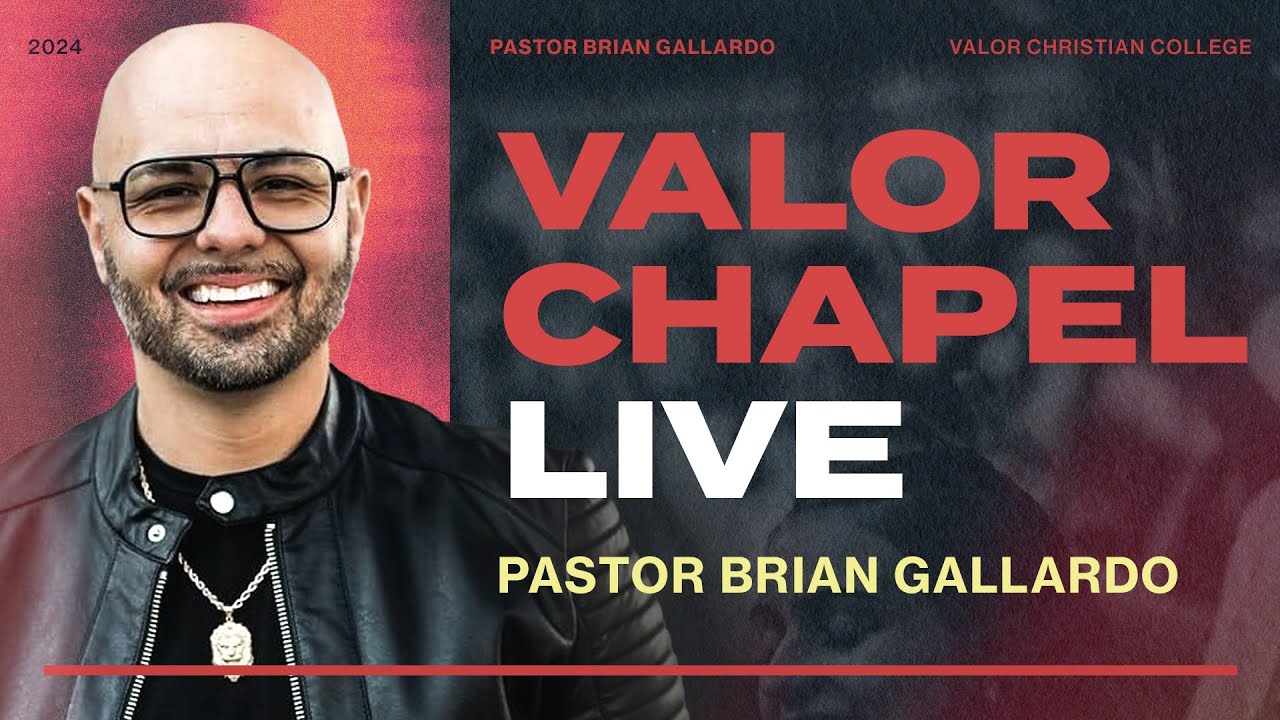 Valor Chapel LIVE - Bishop Brian Gallardo - YouTube