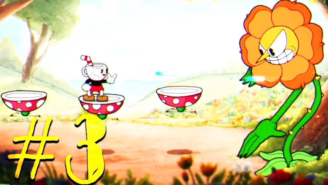 Cuphead - Gameplay Walkthrough Part 3 - World 1 - NO COMMENTARY ...